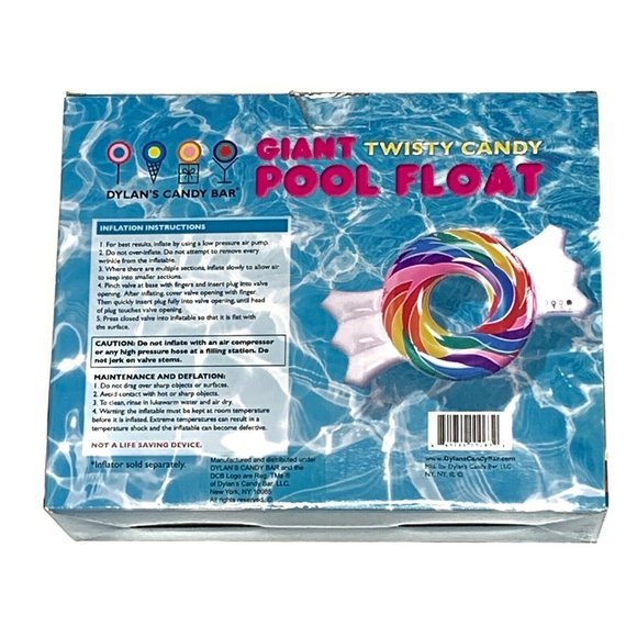 Dylan's Candy Bar | Swim | Inflatable Giant Whirly Twisty Candy Pool ...